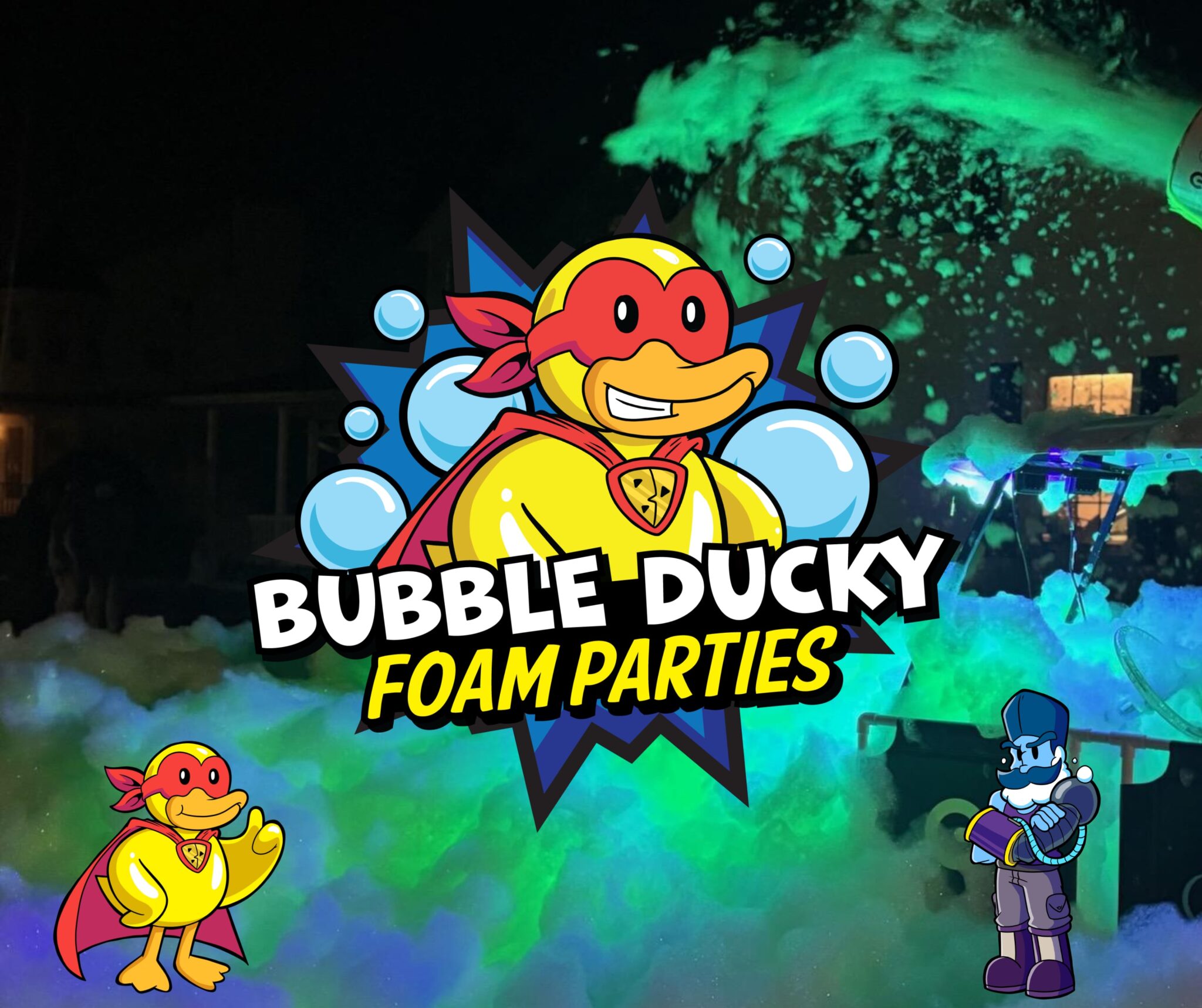 Bubble Ducky Foam Parties - Mobile Foam Party Rentals